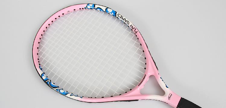 Pink tennis racket | TGE Tennis Ball